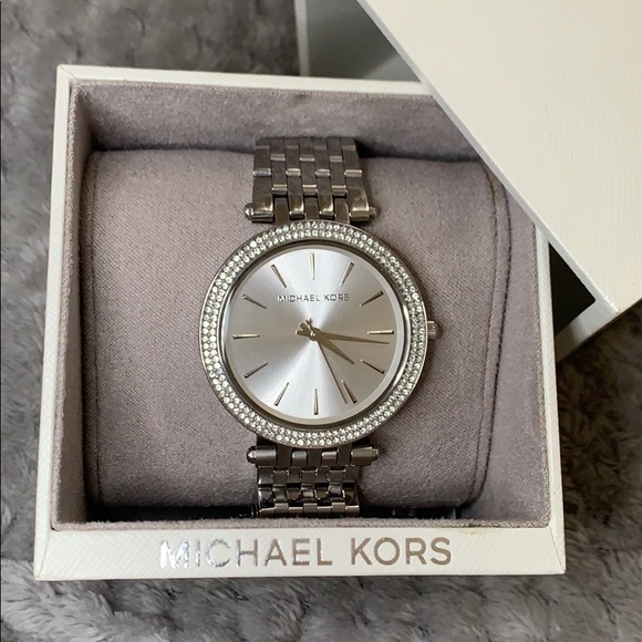 Michael Kors | Accessories | Authentic Michael Kors Silver Watch | Poshmark